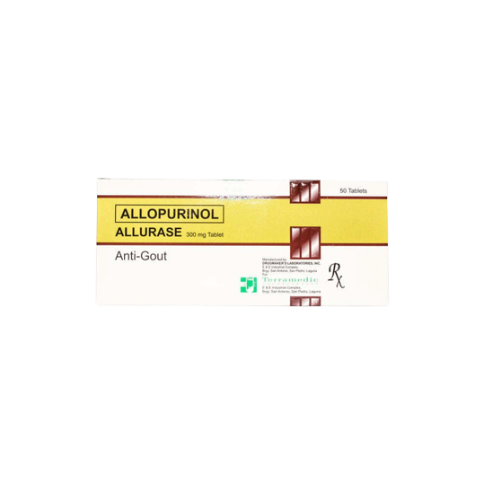 ALLURASE Allopurinol 300mg Tablet 50's price in the Philippines ...